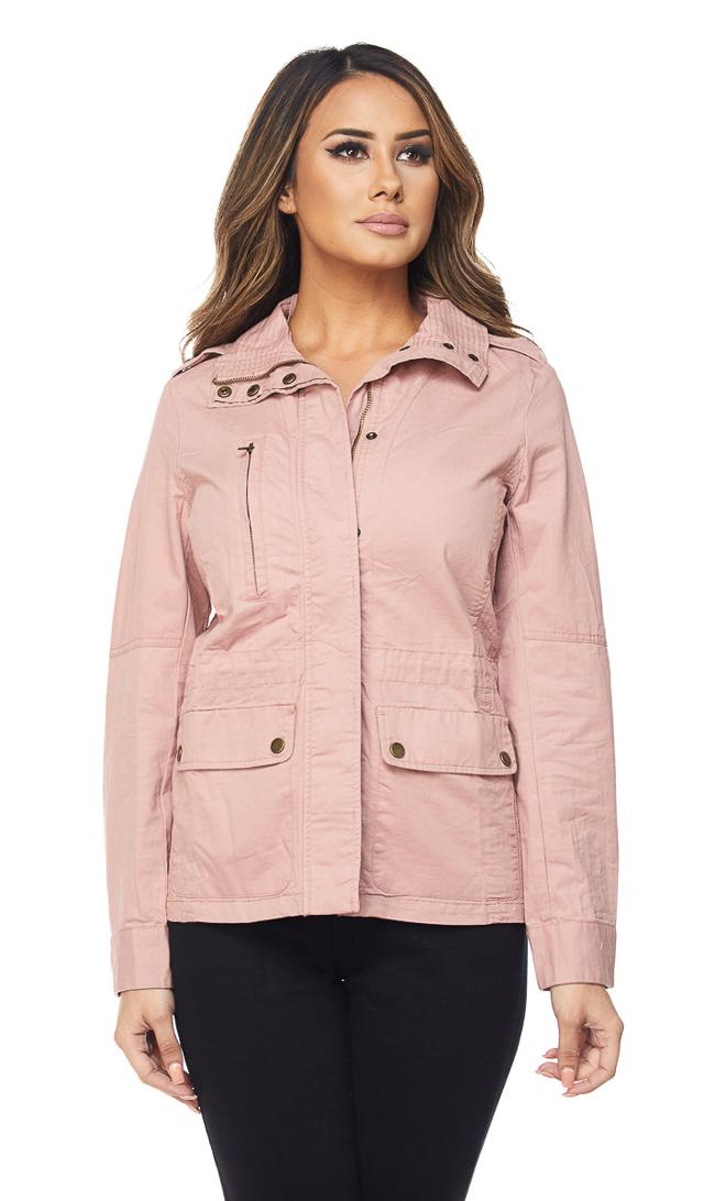 Blush Utility Trench Coat – SohoGirl.com